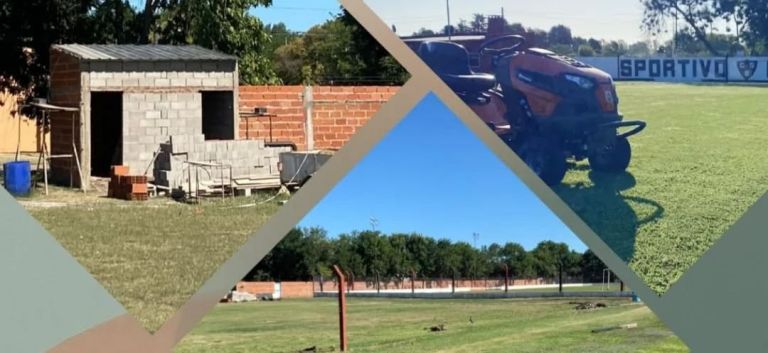 Enero de obras y crecimiento en el Estadio Ángel Pujol | Bragado TV ...